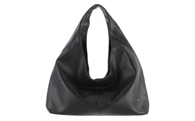 Zwarte Hobo Tas Haren met Slouchy Look | I'm Dutch