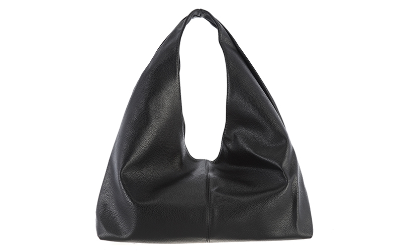 Zwarte Hobo Tas Haren met Slouchy Look | I'm Dutch